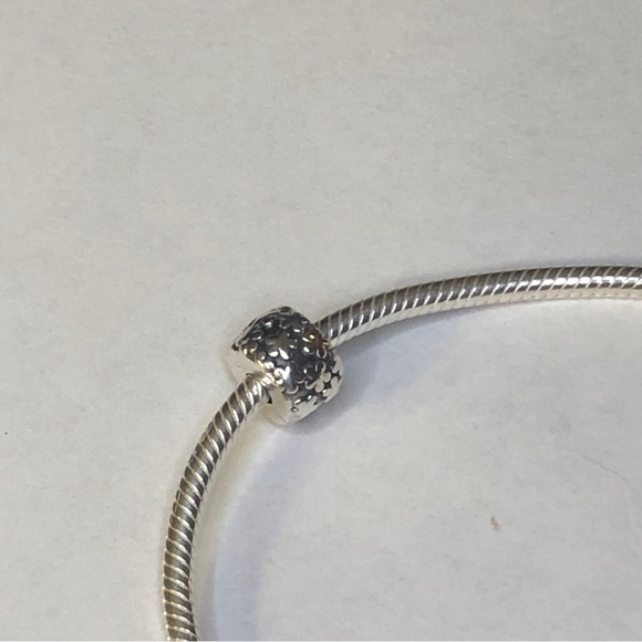 Pandora | Jewelry | Pandora Sterling Silver Bracelet With Pandora Clips ...